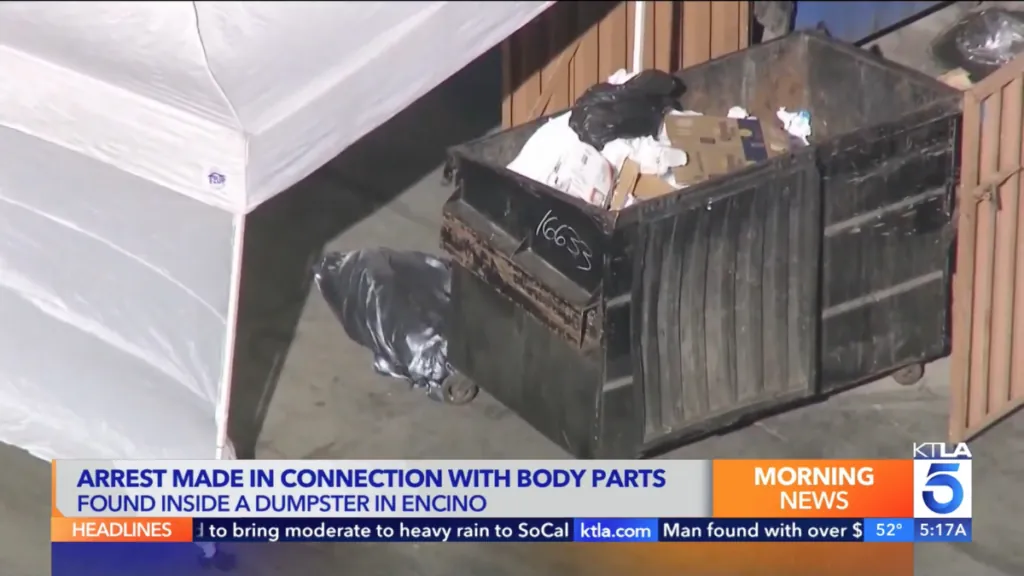 Man Arrested for Dismembered Body Parts in Dumpster, Wife and In-Laws ...