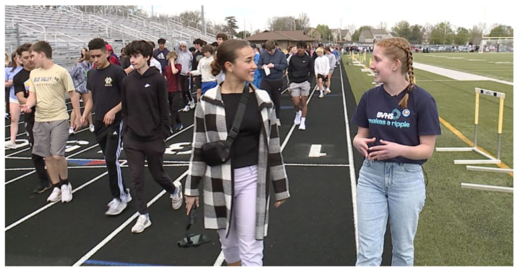Blue Valley High School hosts SevenDays Kindness Walk